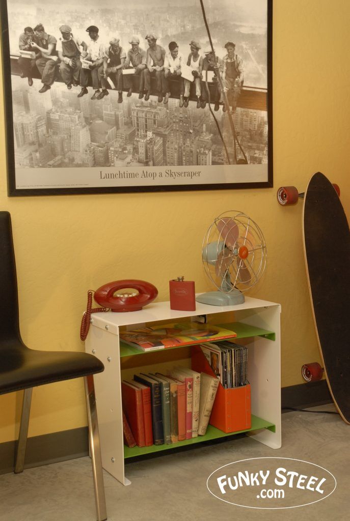Bent Steel Shelving | Funky Steel