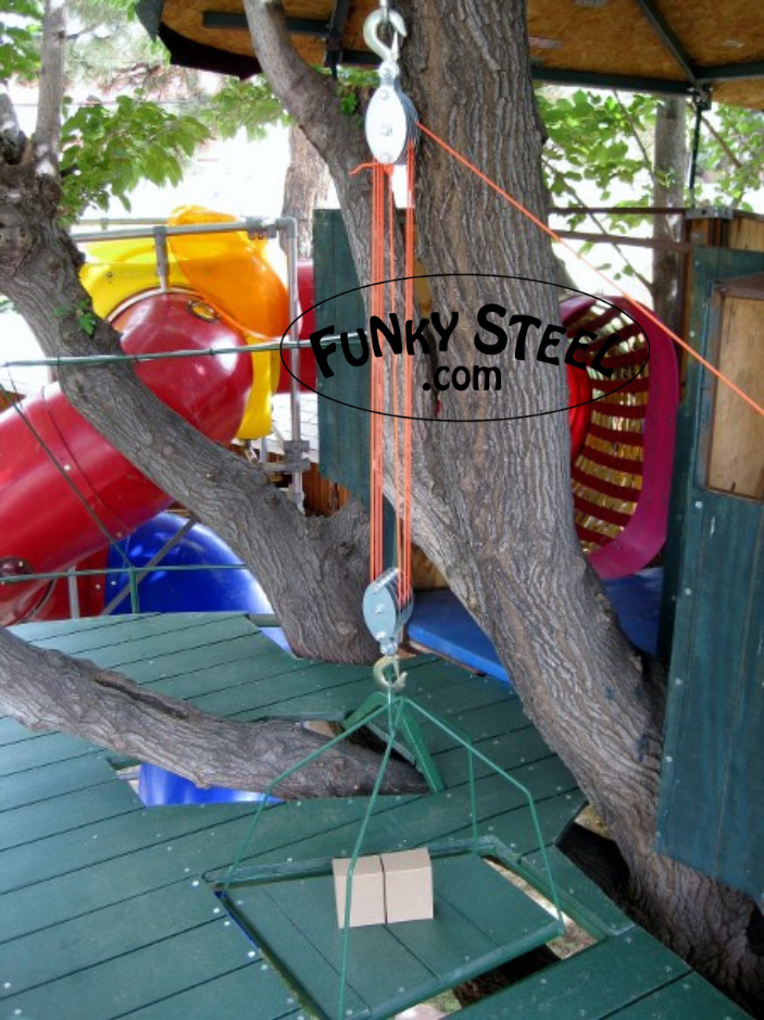 Residential Steel Tree House | Funky Steel